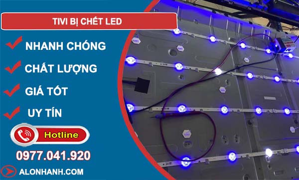 khắc phục tivi bị chết led